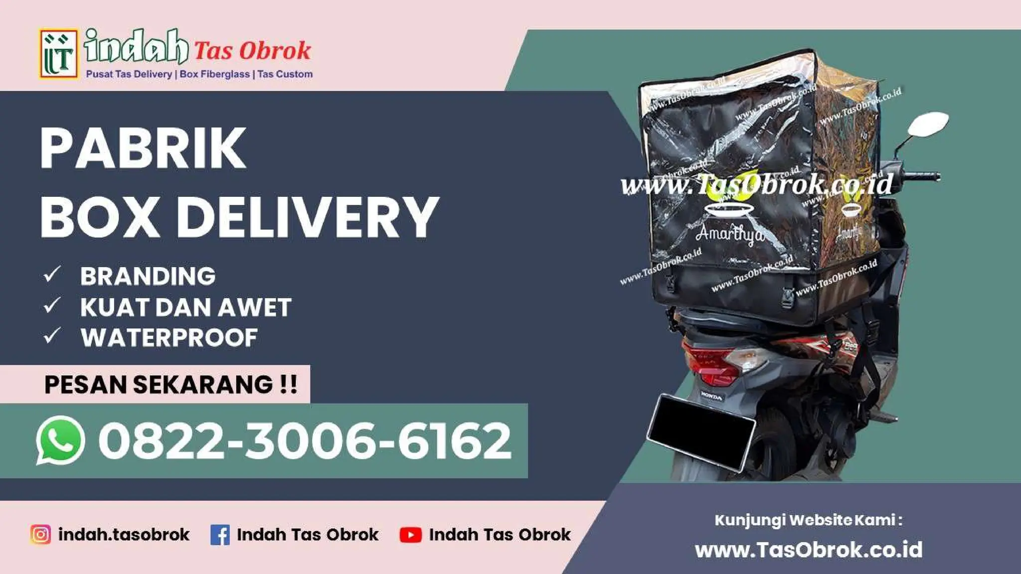 WA/TELP : 0822-3006-6162, Pabrik Box Delivery Donat, Pabrik Box ...