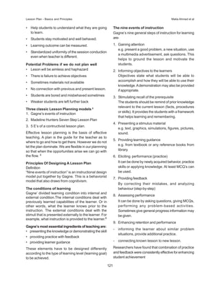 Lesson Plan A. Basics and Principles | PDF | Educational Assessment ...