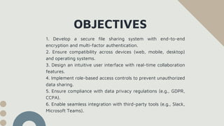 Designing a Secure and Scalable File Sharing System for Modern ...