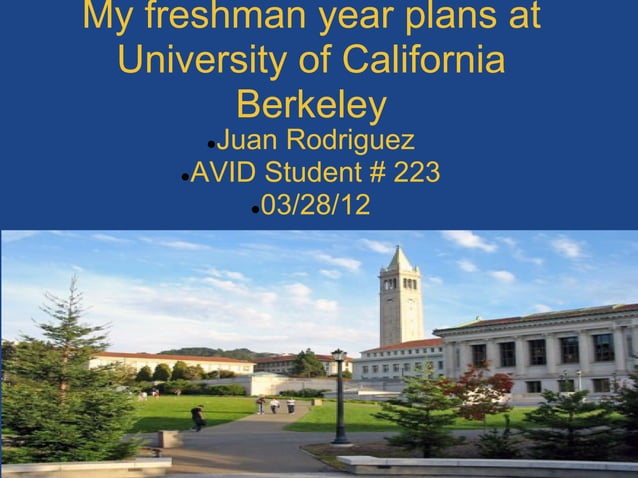 Juan.rodriguez.uc berkeley | PPT