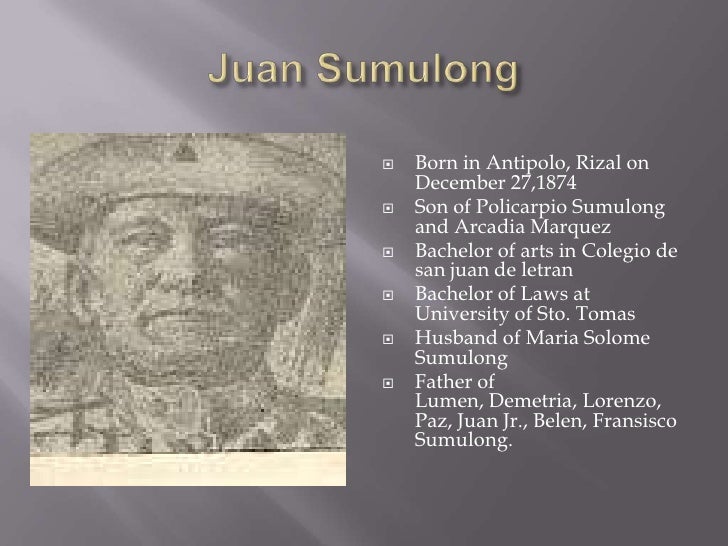 Juan Sumulong