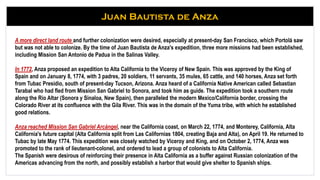 Juan Bautista de Anza Overland from Spain | PDF
