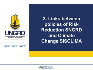 Disaster Risk and Climate Change Management in Colombia | PDF