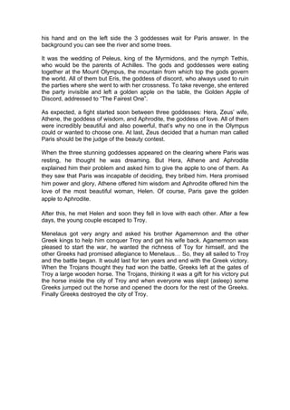 Juan de juanes & the judgment of paris | DOC