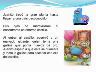Juanito y la habichuelas | PPTX