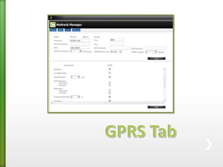 Meitrack Manager & Parameter Editor | PPT
