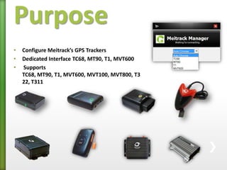 Meitrack Manager & Parameter Editor | PPT