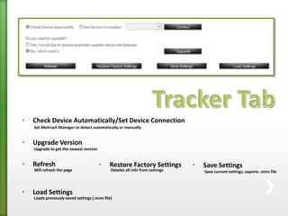 Meitrack Manager & Parameter Editor | PPT