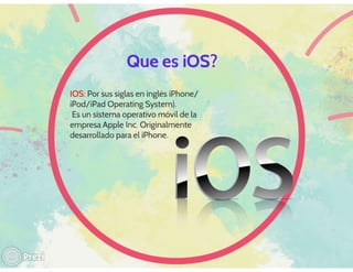 ios | PPT | Free Download