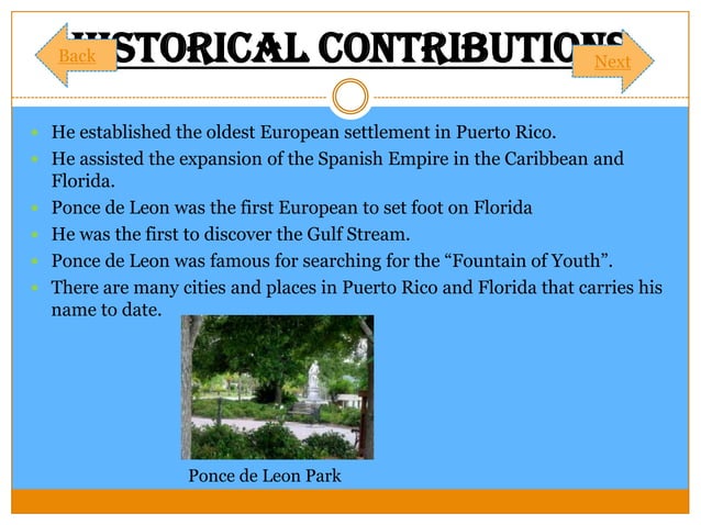 Juan ponce de lion maurizio,sophia real | PPT