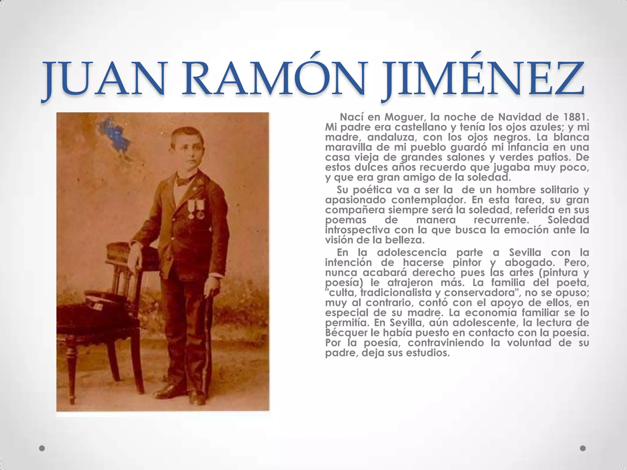 Juan ramón jiménez | PPTX