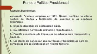 Juan Vicente Gómez | PPTX
