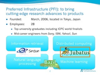 Distributed Online Machine Learning Framework for Big Data | PDF