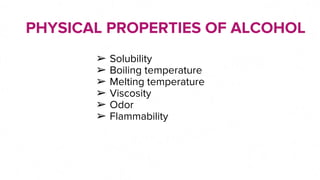 Alcohol Properties .pptx