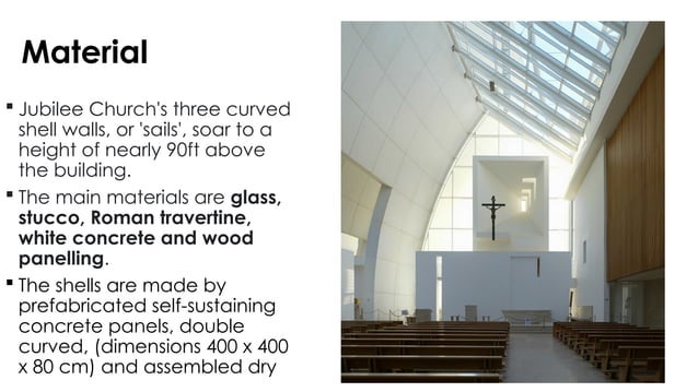 JUBELEE CHURCH precast fabricated design | PPTX