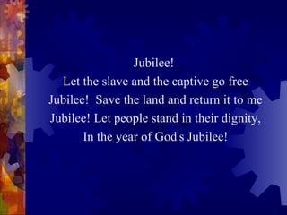 Jubilee! | PPT