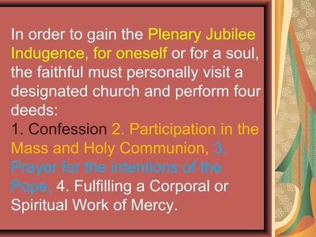 Jubilee of mercy | PPT | Christianity | Religion & Spirituality