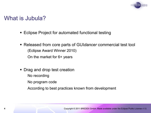 Jubula tutorial slides | PPT