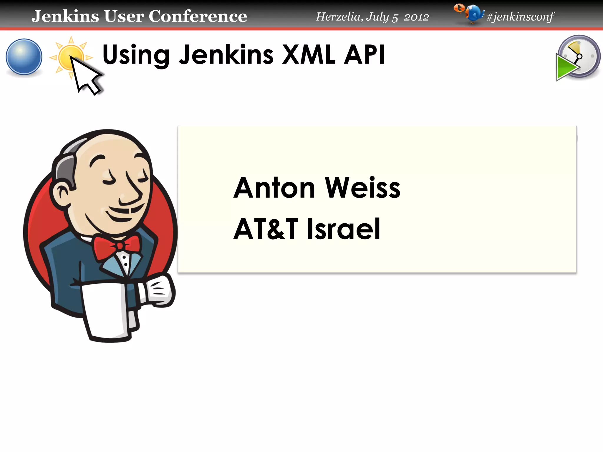 Using Jenkins XML API | PPT