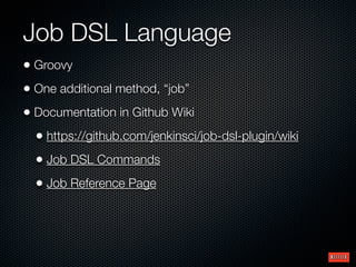 Configuration As Code - Adoption of the Job DSL Plugin at Netflix | PDF