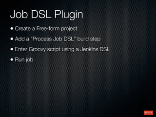 Configuration As Code - Adoption of the Job DSL Plugin at Netflix | PDF