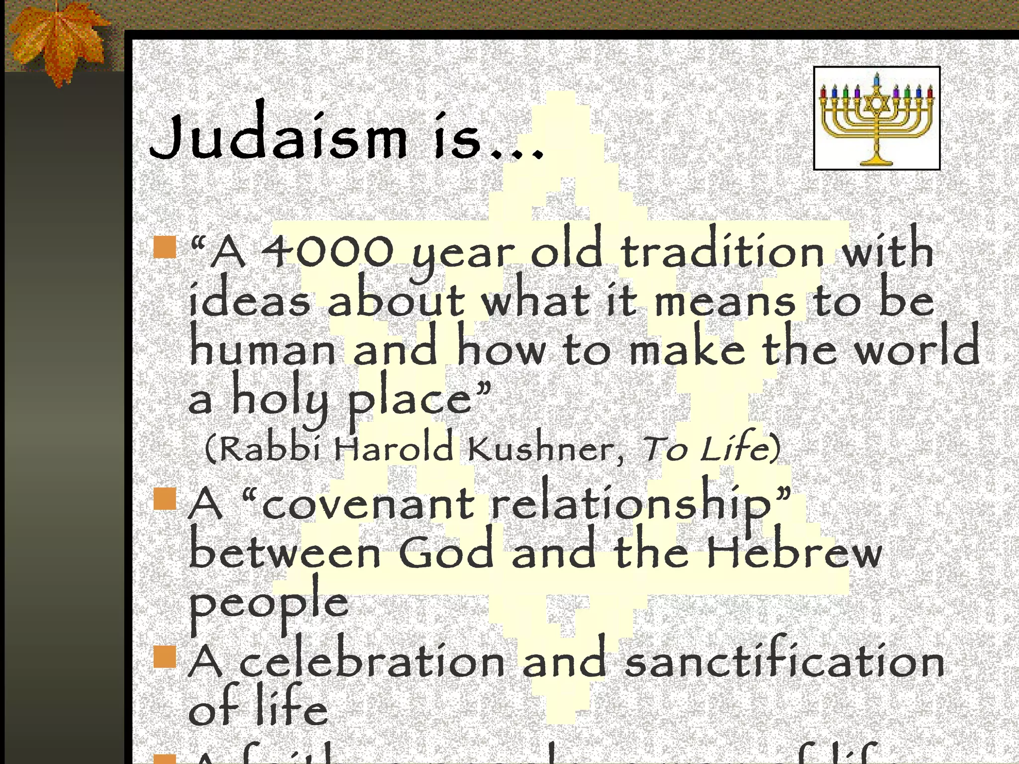 Judaism | PPT