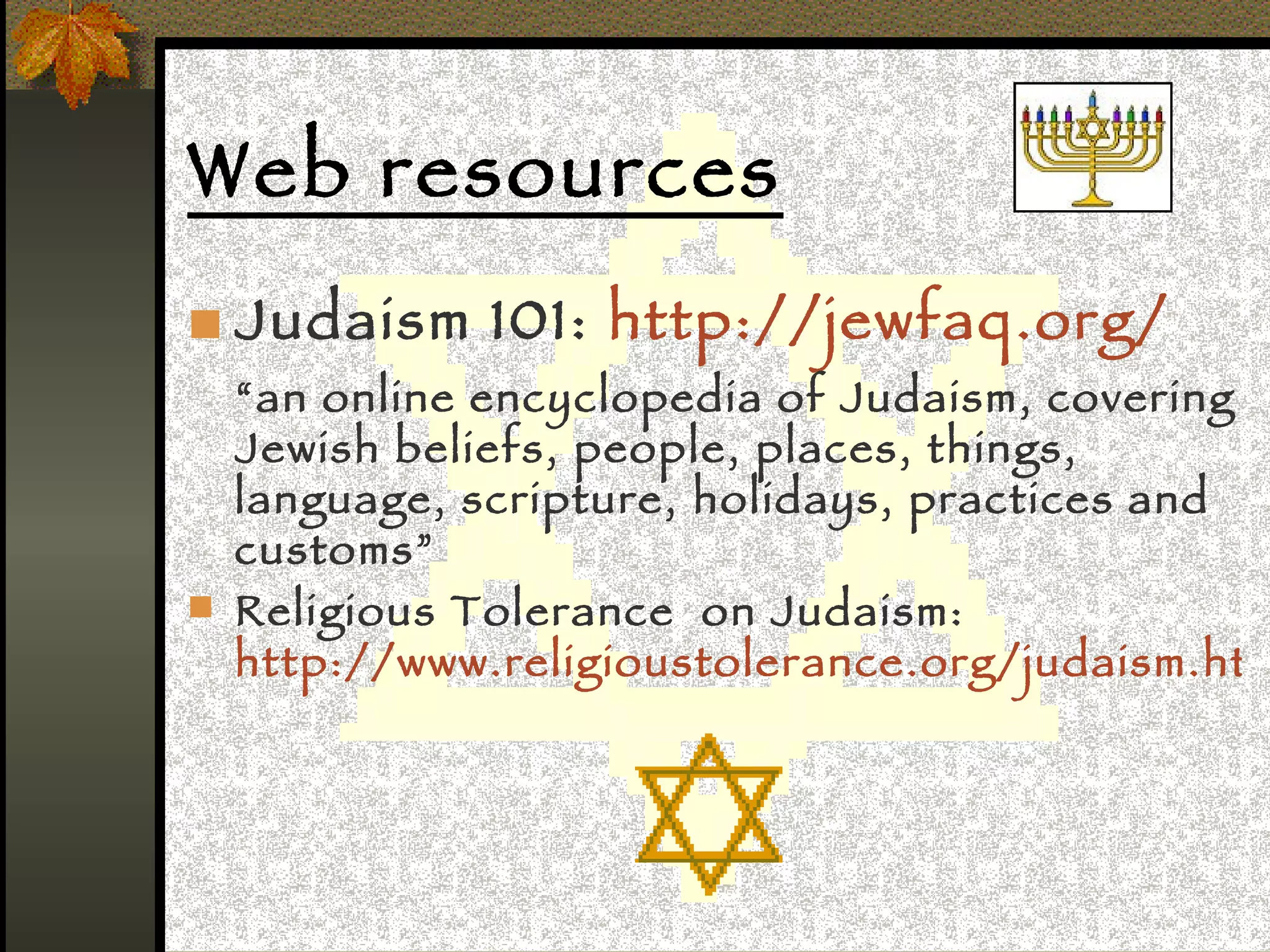 Judaism | PPT