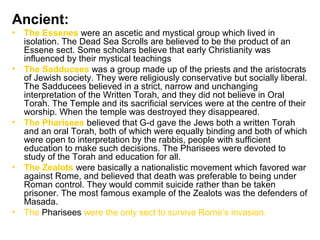 SoR II Judaism | PPT