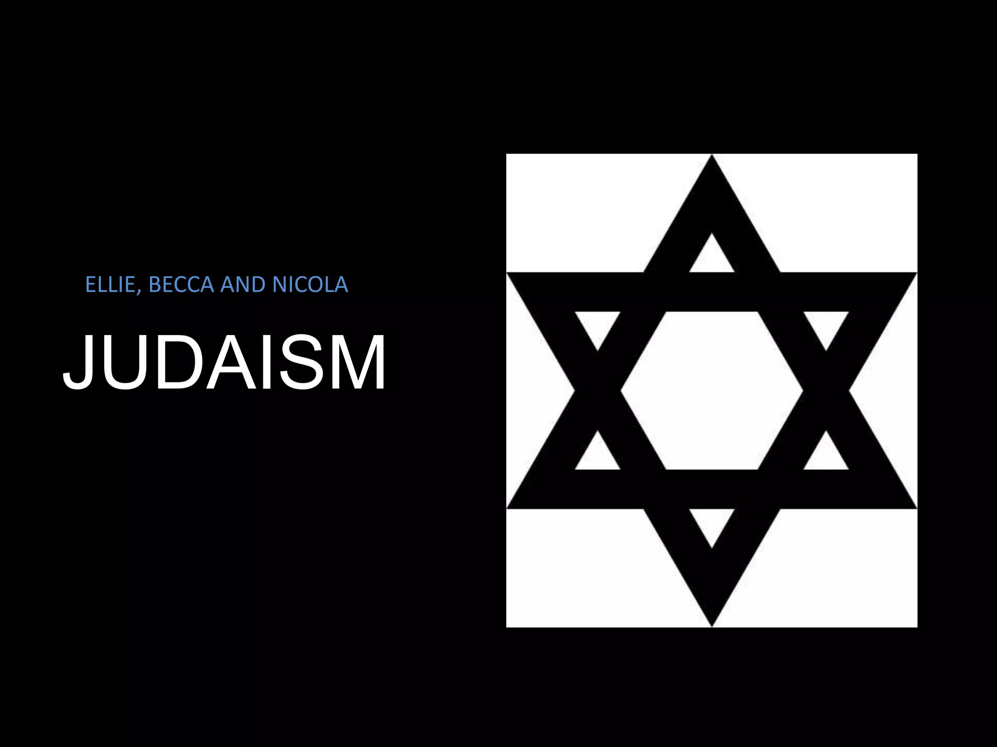 Judaism Presentation | PPT