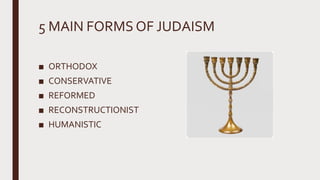 Judaism | PPTX
