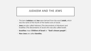 Judaism.2 | PPTX
