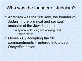 Judaism And Christianity | PPT | Religion & Spirituality