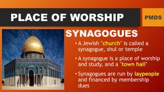 JUDAISM - FORMATION, PRACTICES, RITUALS, AND BELIEFS | PPTX