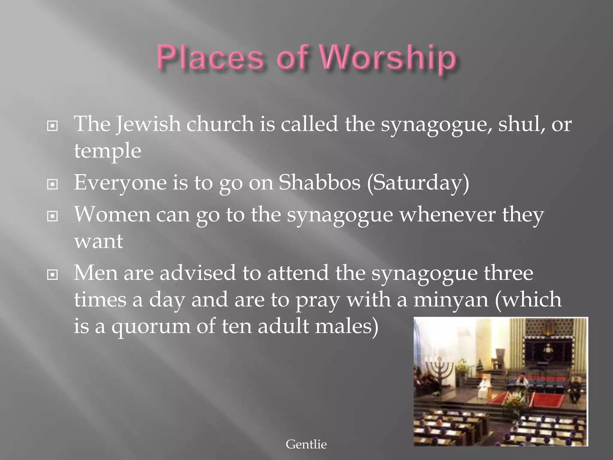 AP Human Geography 2011 - Judaism | PPTX