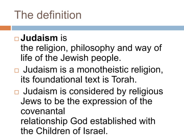 Judaism and its symbols | PPTX