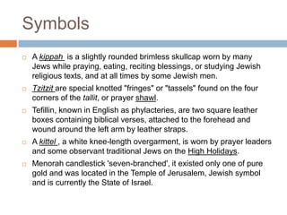 Judaism and its symbols | PPTX