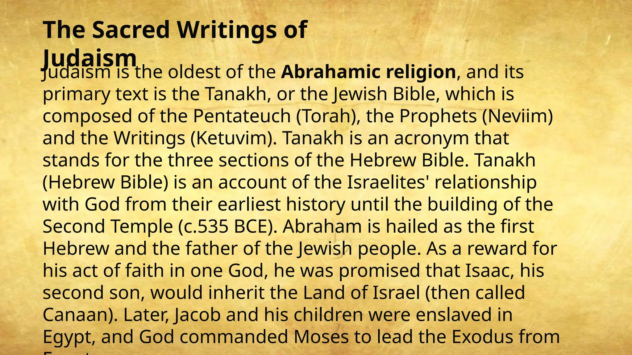 Judaism is the religion of the Jewish people.pptx