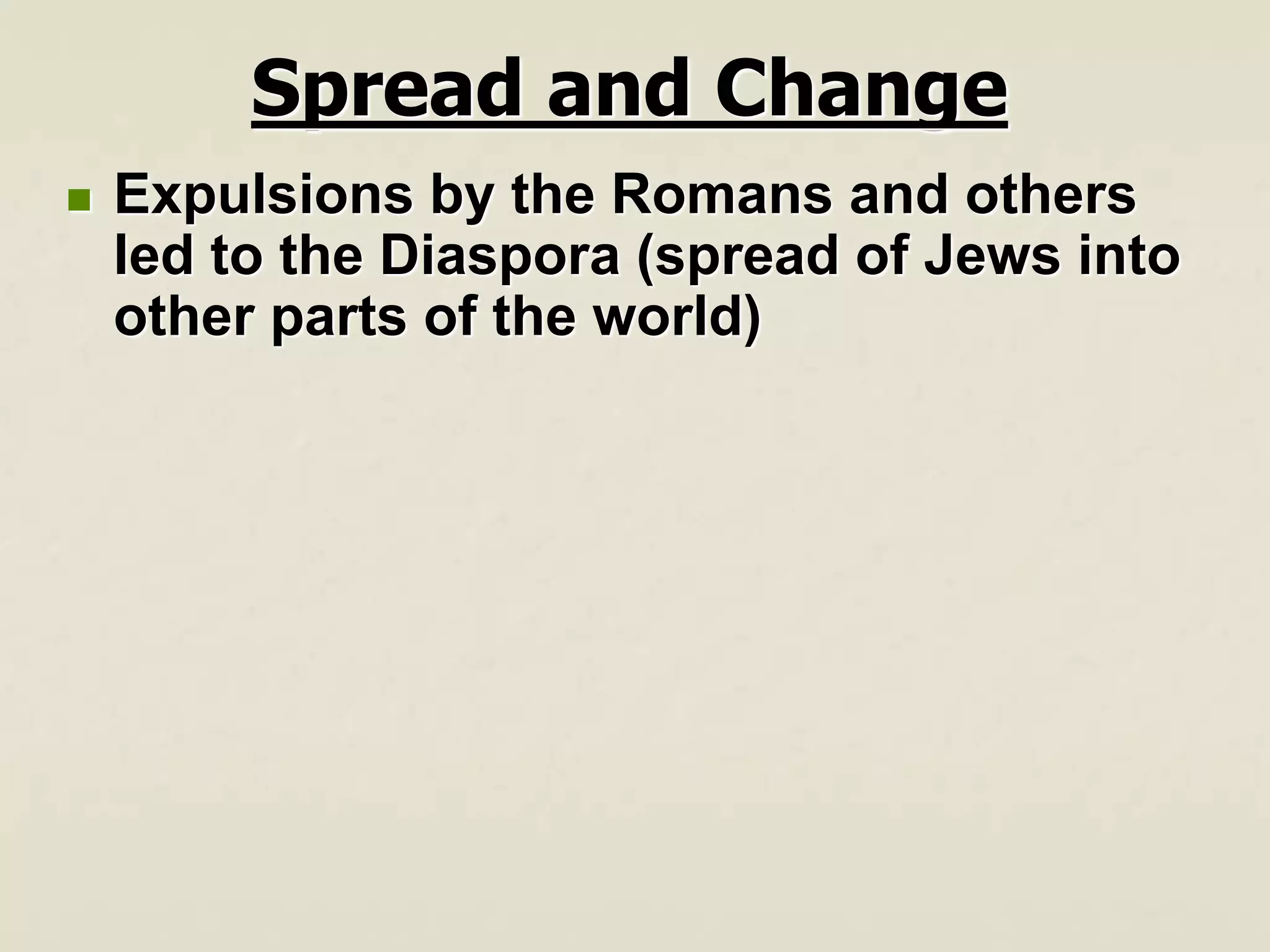 Judaism lecture outline | PPTX