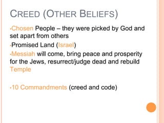 Judaism power point | PDF