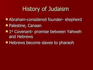 Judaism ppt | PPT | Judaism | Religion & Spirituality