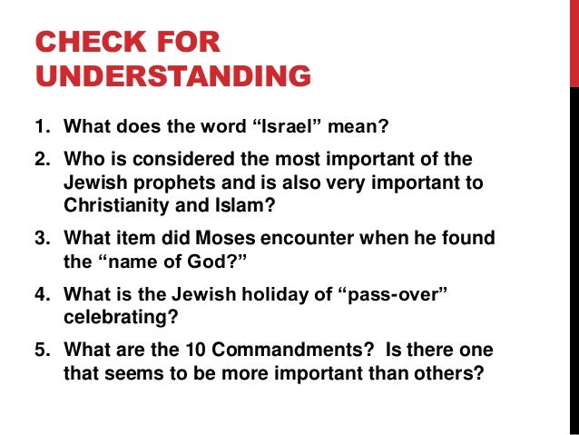 Judaism prophets 10_commandments