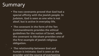 Judaism the Covenant in Practice ppt.pptx | Christianity | Religion ...