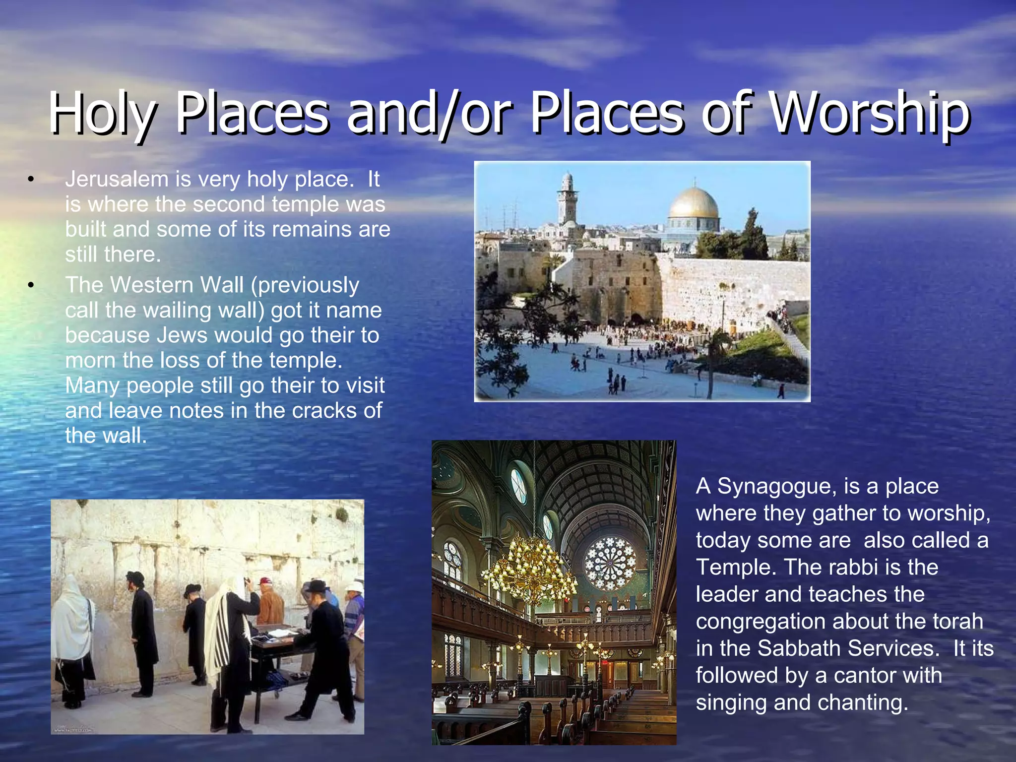 Judaism Unit Presentation | PPT