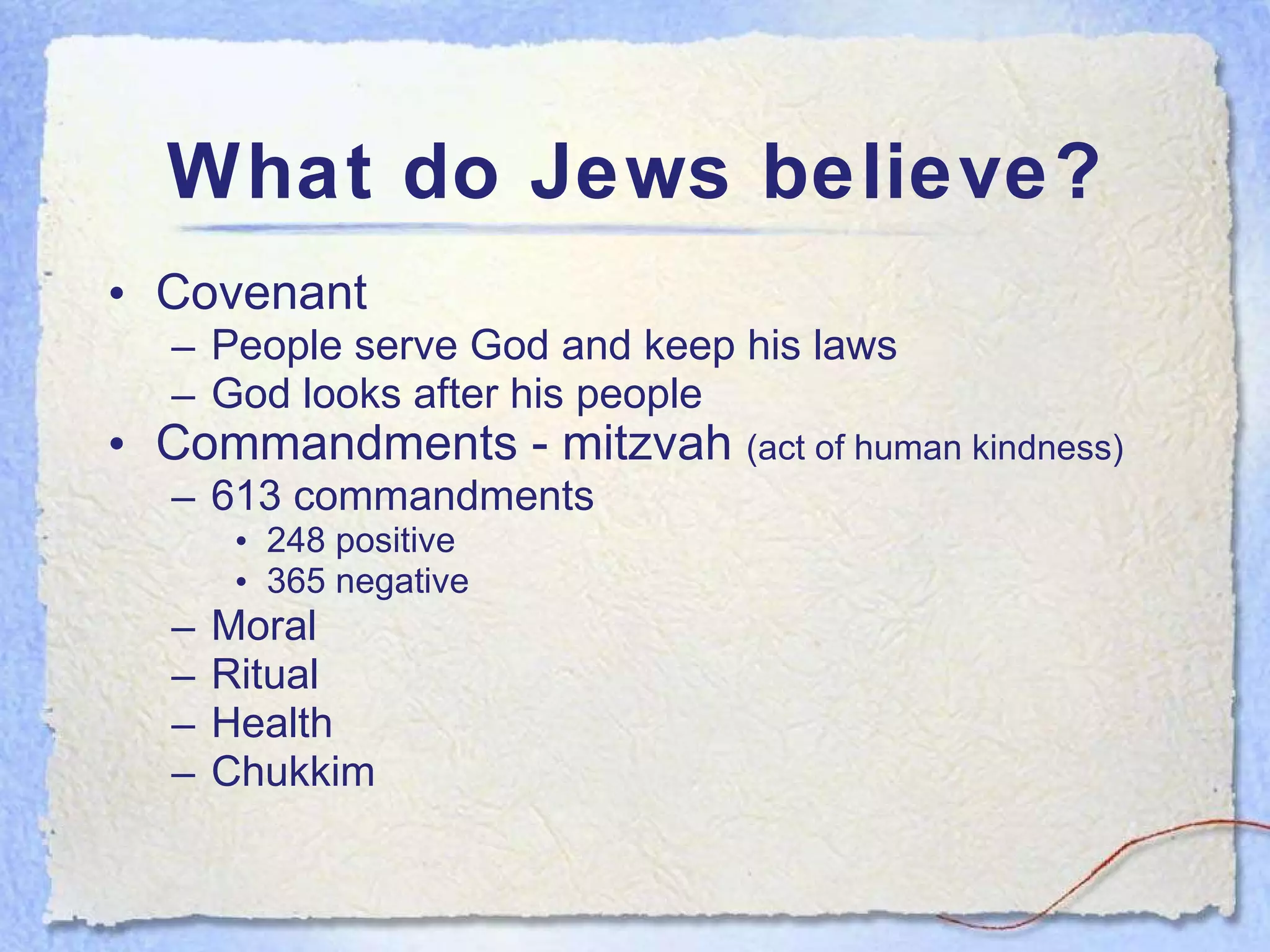 Judaism powerpoint | PPT