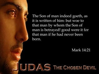 Judas: The Chosen Devil | PPTX
