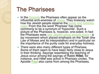 Judasim in the time of jesus,,powerpoint | PPTX