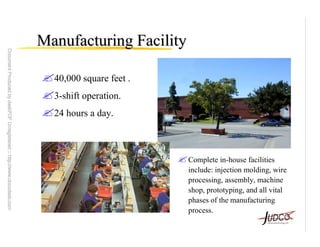Judco Manufacturing | PDF