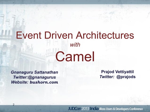 Event Driven Architecture with Apache Camel | PDF | Programming ...