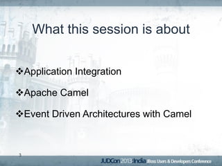 Event Driven Architecture with Apache Camel | PPT