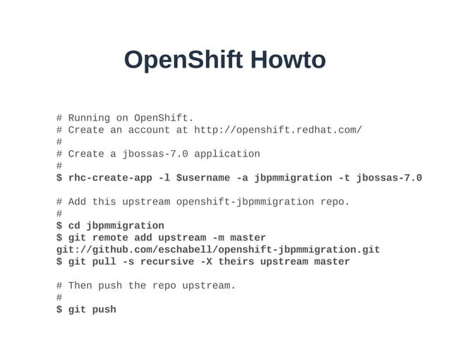 Lets Get Started with Openshift | PPT